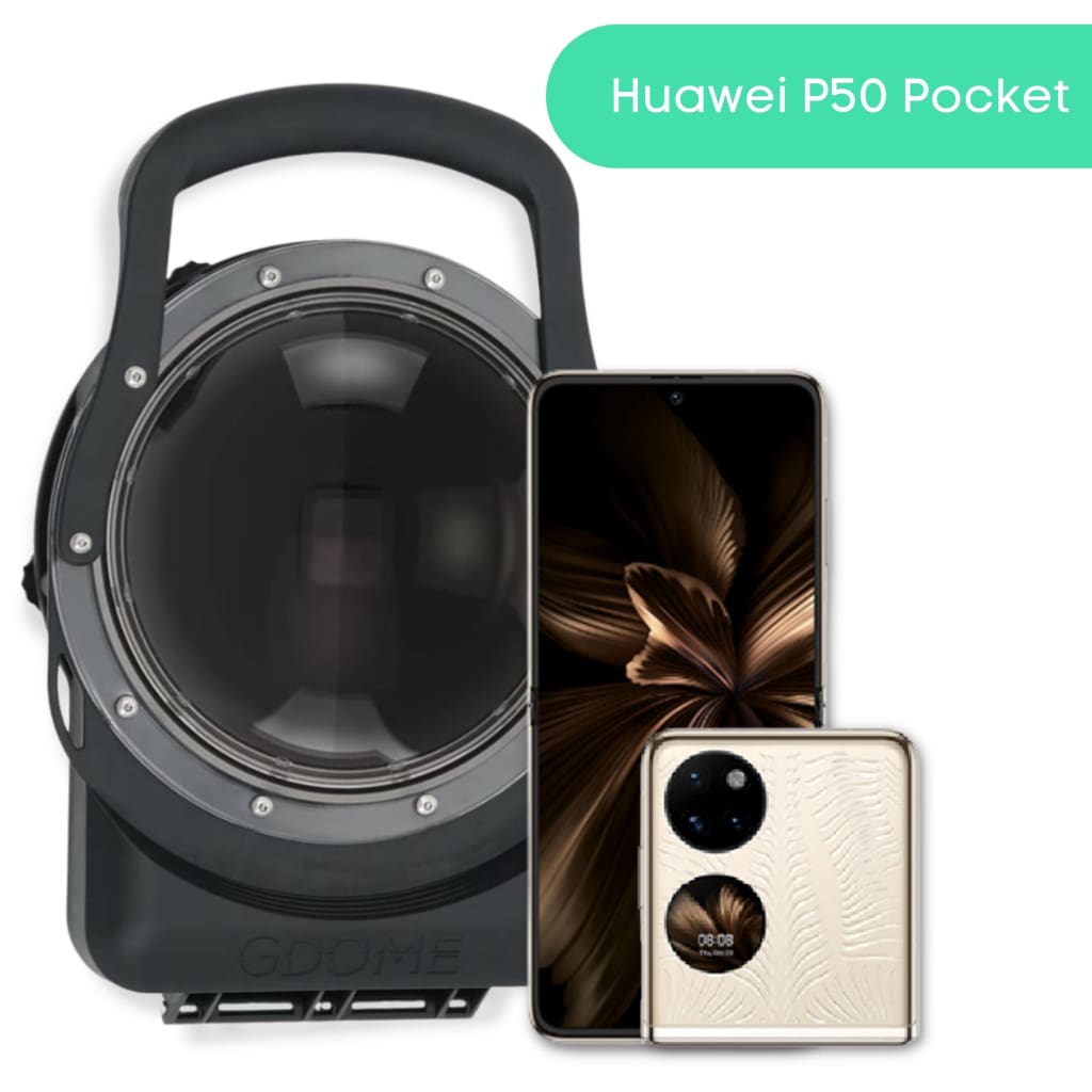 Mobile V2 PRO Edition Waterproof Dome Case for Huawei P50 Pocket — GDome